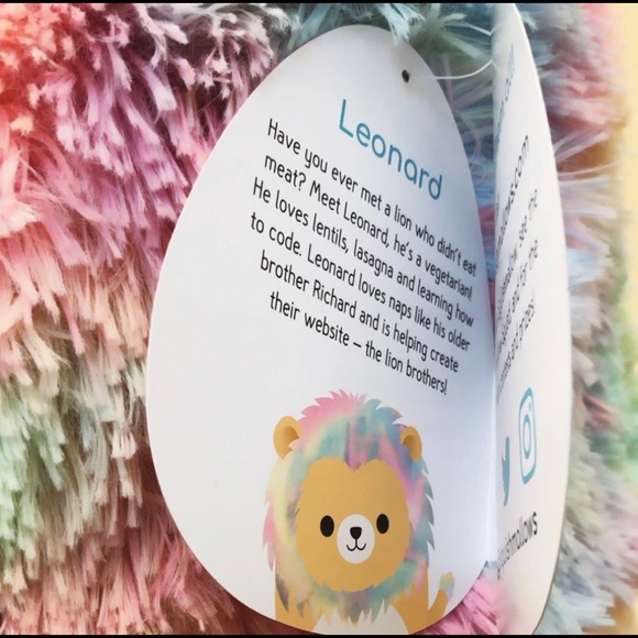 Squishmallows | Toys | Squishmallow Xxl 24 Leonard The Lion | Poshmark